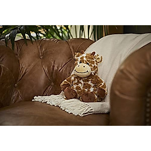 Warmies JUN-Gir-2 Heatable Plush Toy, Brown