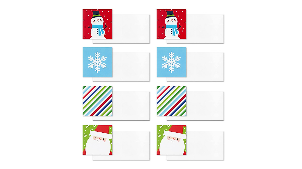 Hallmark Christmas Gift Tag Set with Stickers & Mini Notecards