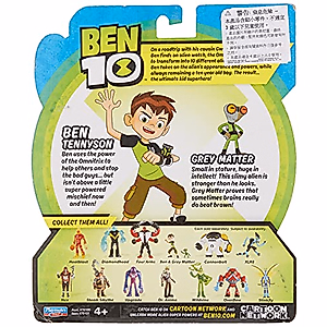 Ben 10 Ben & Grey Matter Action Figure, 48 months to 1200 months