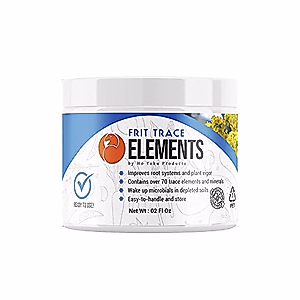 Frit Trace Elements - Build Up Your Bonsai Soil and Compliment with Bonsai Fertilizer - Provides Plant Soil with Twenty Eight Vital Elements and Minerals - Maintain Optimum Healthy Tree Growth