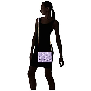 Betsey Johnson Tuft Love Crossbody, Lavender