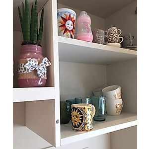 CERAMICHE D'ARTE PARRINI - Italian Ceramic Art Pottery Mug Cup Decorated Sun Hand Painted Made in ITALY Tuscan