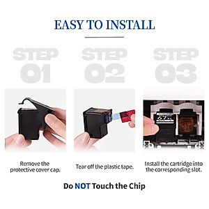 INKCLOUD Remanufactured 67xl Black High-Yield Black Ink Cartridge Replacement for HP 67 67XL for 2700 2700e 2752 2752e 2755 2755e 4100 4152e 4155 4155e 6000 6055e 6055 6452 6458e 6455 6455e Printer