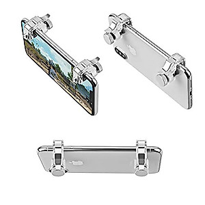 Onyehn 2Pairs Upgraded Version Metal Button Smart Phone Game Trigger L1 R1 Shooter Gamepad Joysticks Shooting Game for PUGB Controller Game Pad Accessories