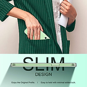 ULAK Clear Case for iPhone 12/iPhone 12 Pro, Hybrid Protective Slim Transparent Anti-Scratch Shock Absorption TPU Bumper Cover Designed Phone Case, Crystal Clear