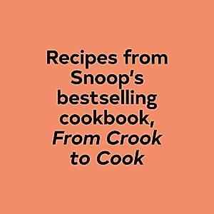 From Crook to Cook 2021 Wall Calendar: (Snoop Dogg Cookbook Monthly Calendar, Celebrity Rap 12-Month Calendar with Soul Food Recipes)