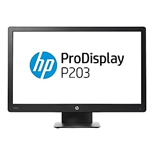 HP ProDisplay 20-Inch Screen LED-Lit Monitor Black (X7R53AA#ABA)