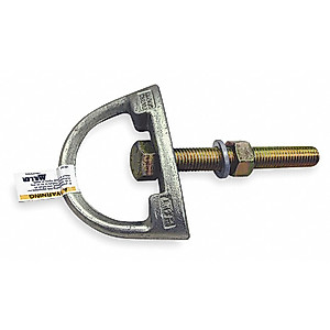 Honeywell 416/ Miller Permanent D-Bolt Anchor Connector, 4" Working Thickness