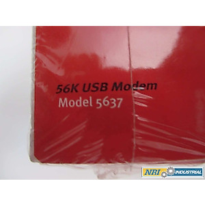 U.S. Robotics USR5637 56K USB Controller Dial-Up External Fax Modem with Voice