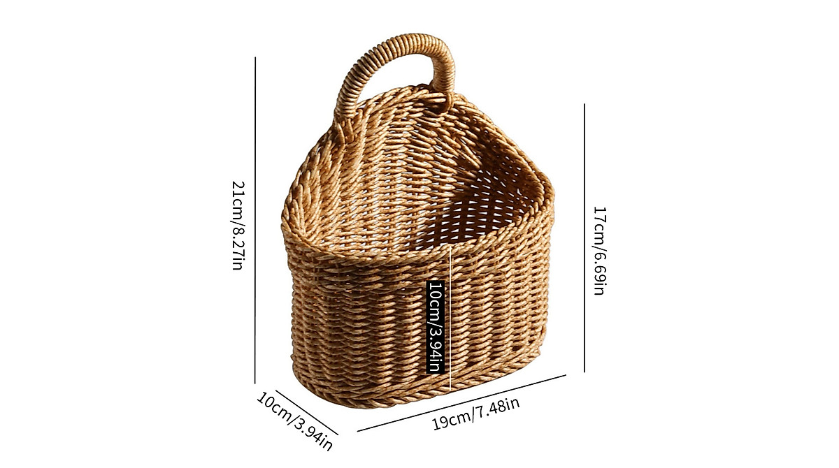 Ochine Woven Hanging Basket - Stylish & Durable Home Storage