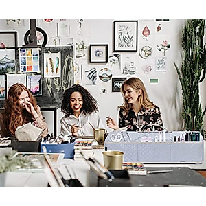 Ginsco Dust Cover for Cricut Maker 3, Cricut Maker, Cricut Explore 3 Machine, Cricut Explore Air 2, Cricut Maker Cover with 3 Front Pockets for Cricut Accessories and Supplies Tools Pens Gray