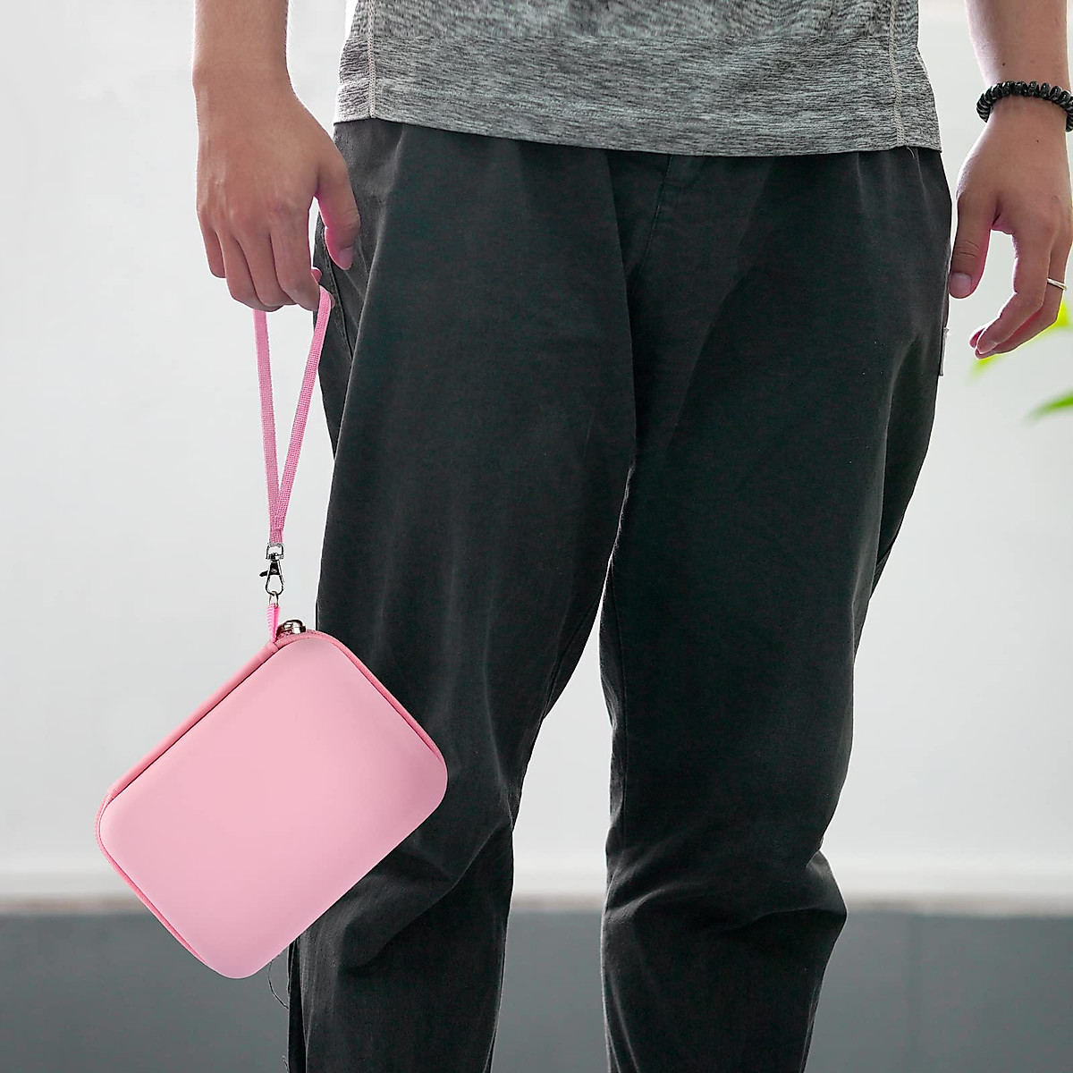 ALKOO Case Compatible with NIIMBOT D11 Label Maker Printer, Storage Bag for Phomemo D30 for Canon for Ivy 1/2 for HP Sprocket Mini Photo Printer & Label Paper Accessories- Holder Box Only