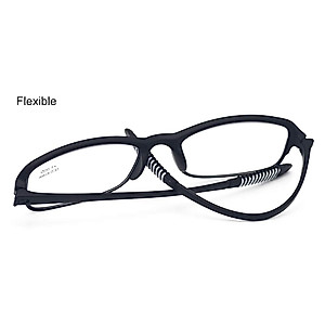 Computer Blue Light Blocking Reading Glasses(Flexible and Lightweight) UV Protection Readers Anti Eyestrain for Women Men