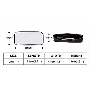 Red Panda Pencil Case Pen Pouch Make Up Case Cosmetic Bag Wild Animal Zipper Stationery Bag Pencil Box