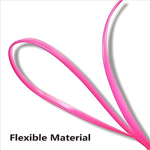 TIKUN TECH Pink Car Interior Decorative Molding Door Panel Gap Trim Strip (23Ft)