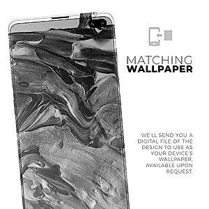 DesignSkinz Liquid Abstract Paint V57 Protective Vinyl Decal Wrap Skin Cover Compatible with The Samsung Galaxy S20 (Screen Trim & Back Glass Skin)