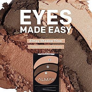 Almay Smoky Eye Trios, Everyday Neutrals, 0.19 oz., eyeshadow palette (50)