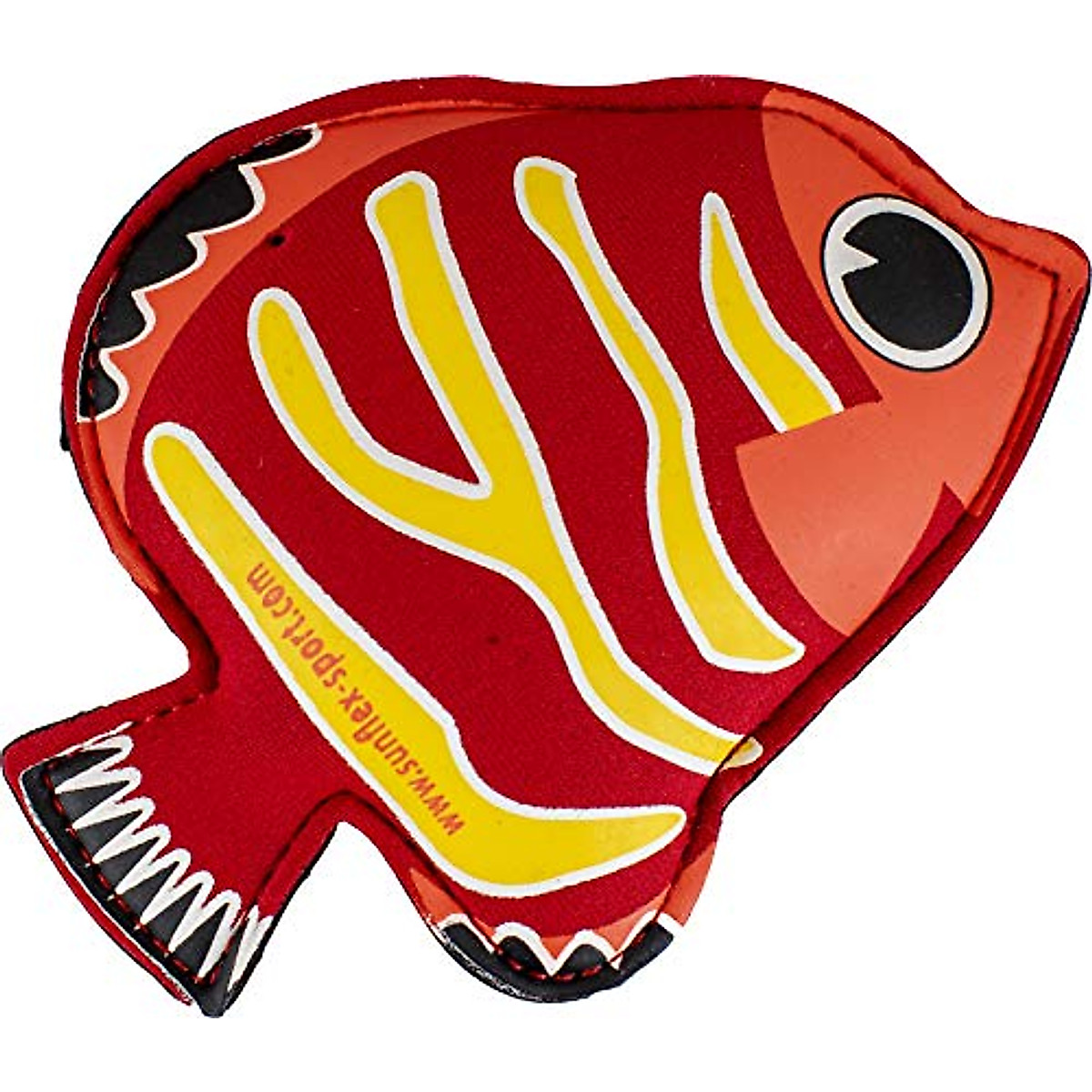 Sunflex Splash Puppies - Floating Neoprene Water Toy Set of Four That Includes 1 Starfish, 1 Turtle, 1 Fish, and 1 Seahorse - Waterproof and UV Resistant Pool Toy