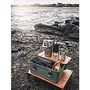 COFFNIC Stanley Lunch Box Handmade Wood Table Top(9.4L)