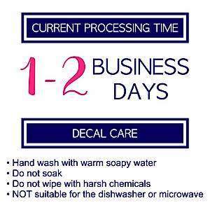 Personalized Name Decal for Yeti Cup, Tumbler, Water Bottle, Laptop, car Window or Other Hard and Smooth Surface Your Choice of Color & Style | Decals by ADavis