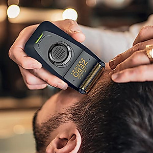 GAMMA+ Absolute Zero Men's Cordless Foil Shaver with Built-in Retractable Trimmer