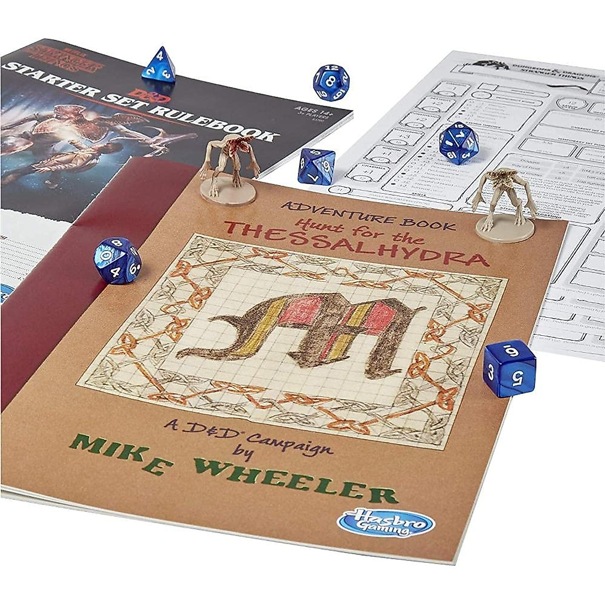 Hasbro Gaming Stranger Things Dungeons & Dragons Roleplaying Game Starter Set, 14 Years+