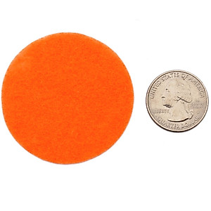 Playfully Ever After 2 Inch Mixed Color Assortment 44pc Stiff Felt Circles