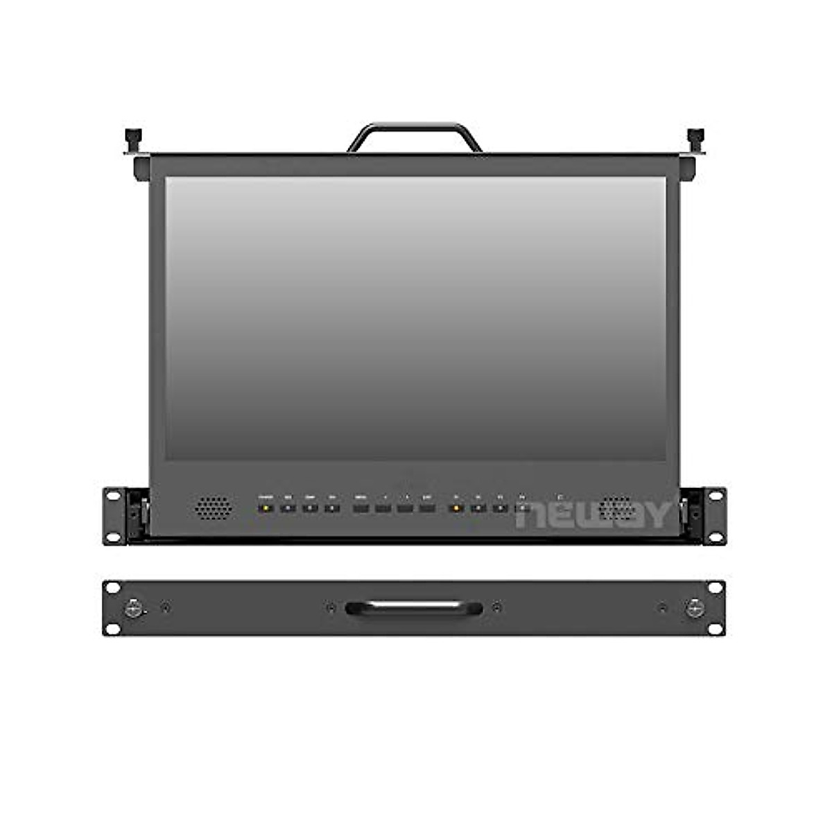 LILLIPUT 17.3" RM-1730S 1RU Pull-Out Monitor 1920×1080 700:1 Contrast 3G-SDI, HDMI, DVI, Audio & Tally inputs, SDI and HDMI Cross Conversion