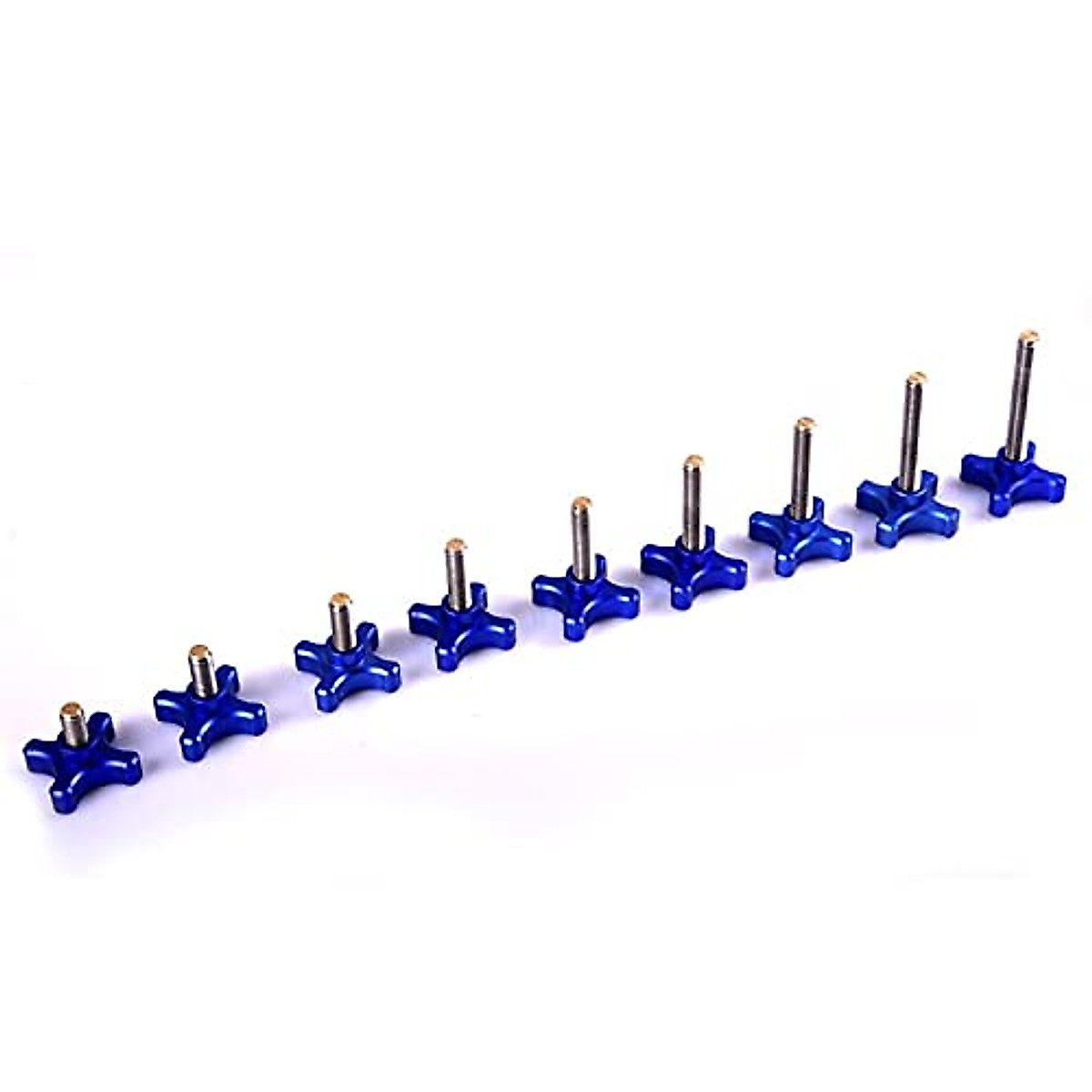 Astronomical Telescope Accessories M8 Thumb Screws (Single Screw for Sale, not a Set) Upgrade with Protection Head (Color : M8X35mm)