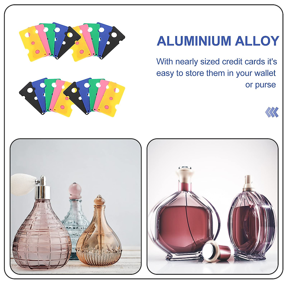 Lurrose 20pcs Essential Oil Roller Bottle Opener Perfume Bottle Opener Tool Cap Remover Tool for Roller Balls Caps on Bottles