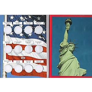 U.S. Presidential Coin Album Folder 2007-2016 (No Coins)