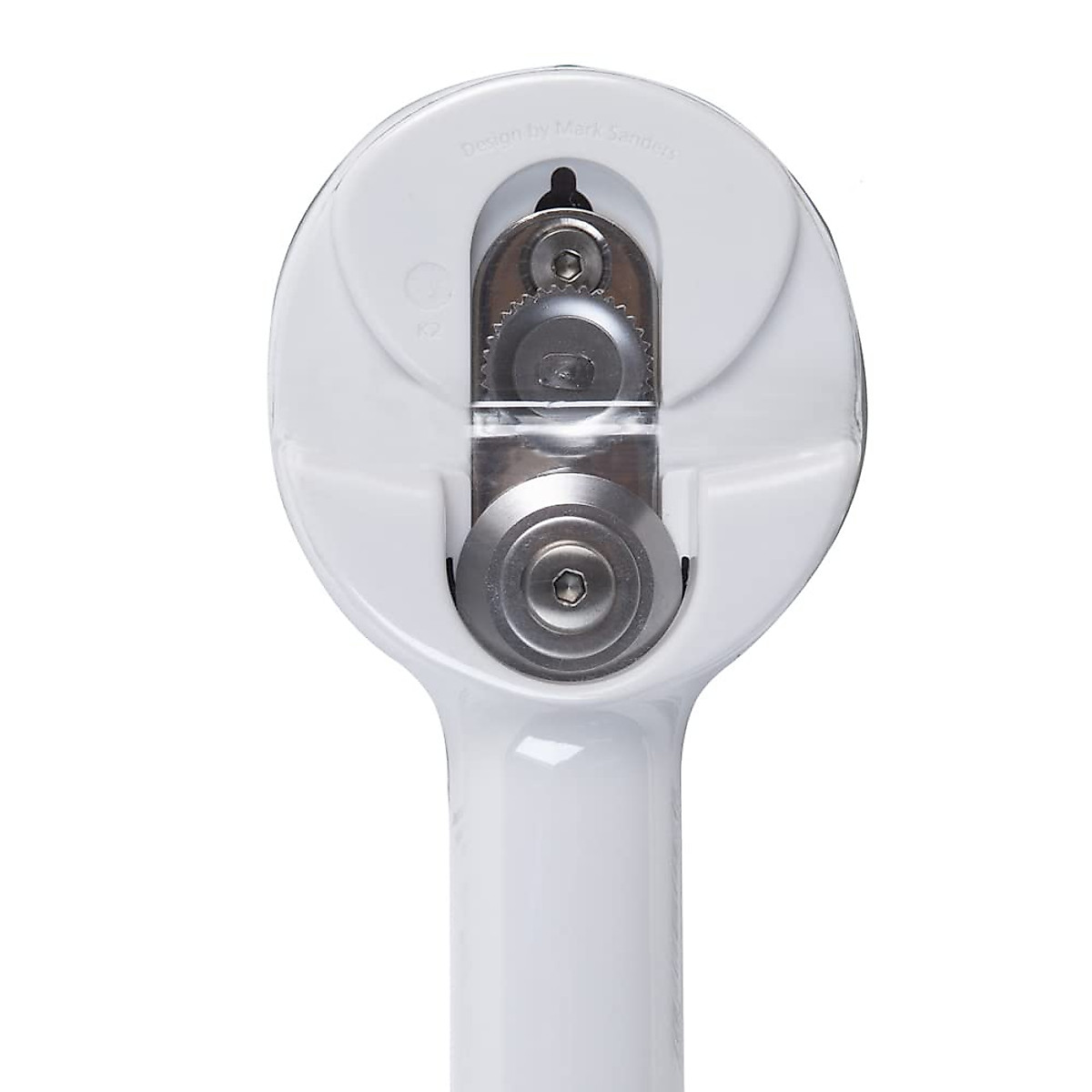 Joseph Joseph Can-Do Plus Compact Can Opener Manual Easy Twist Pull Tab Stainless Steel Portable Space-Saving, White