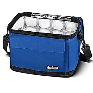 FlexiFreeze Freezable 9 Can Cooler, Royal Blue