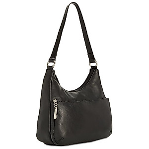 Giani Bernini Nappa Black Leather Hobo Handbag