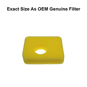 MOWFILL 10 Pack 799579 Air Cleaner Foam Filter Replace for Briggs Stratton 4248, 5434, 799579 Fits 09P602 09P702 550e-550ex Series 09P000, 08P000 Engine Lawn Mower