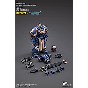 BLOOMAGE JOYTOY (BEIJING) TECH Warhammer 40K: Ultramarines Primaris Lieutenant Horatius 1:18 Scale Action Figure