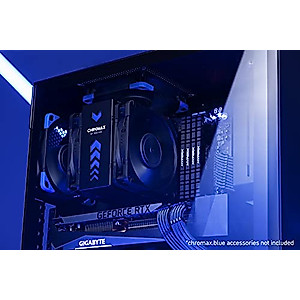 Noctua NH-U12A chromax.Black, 120mm Single-Tower CPU Cooler (Black) For Desktop