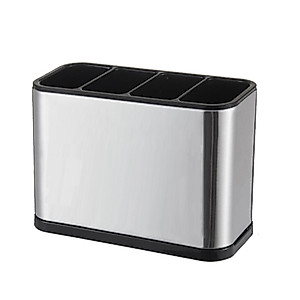 WSKC Flatware Caddy Stainless Steel Cutlery Organizer (small)