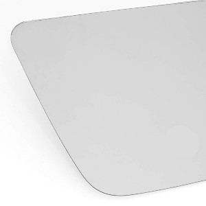 DNA MOTORING SMP-001-L Factory OE Style Left/Driver Side Door Rear View Mirror Glass Lens [Compatible with 85-05 Astro / 85-05 Safari]