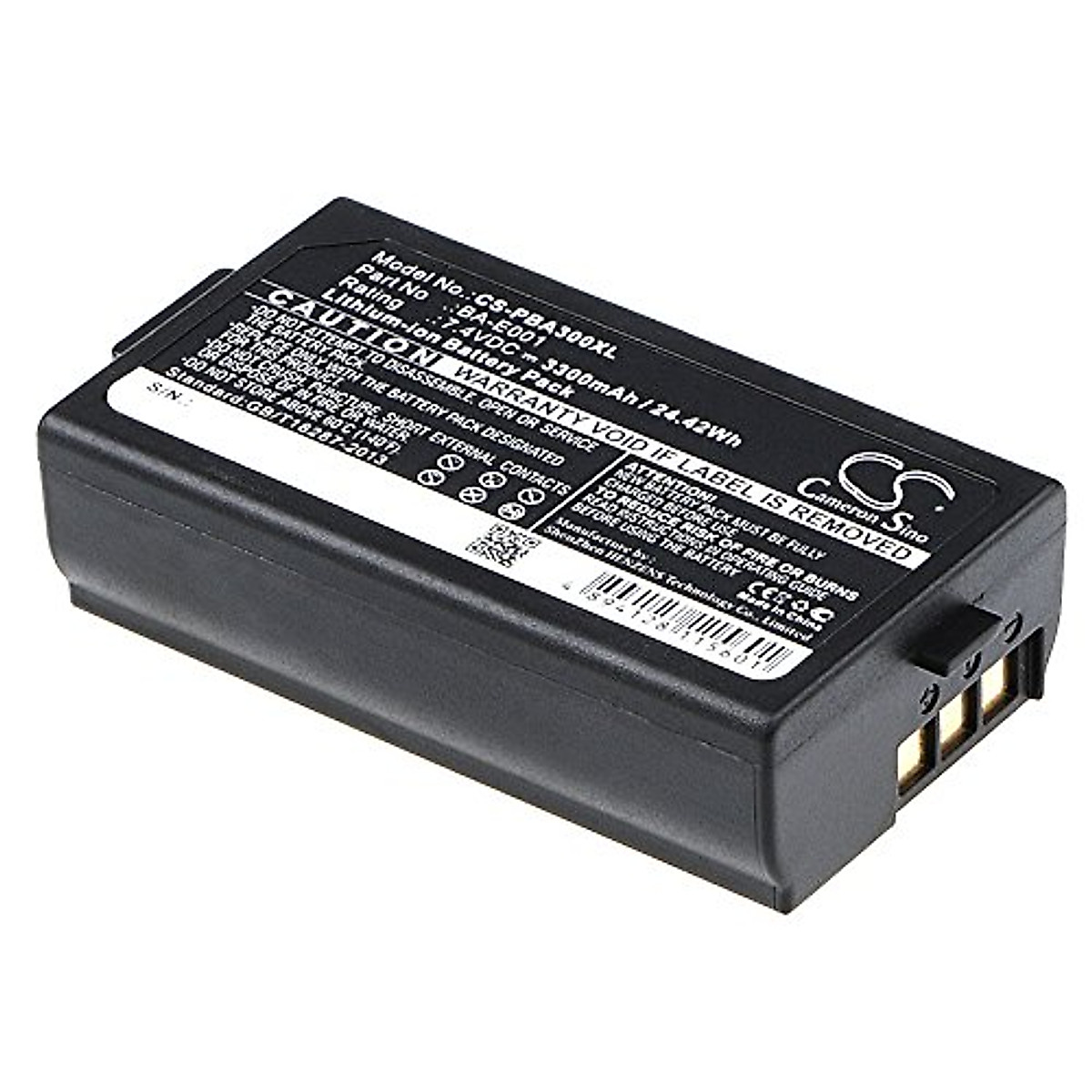 Replacement Battery for Brother PT-E300 PT-E500 PT-E550W PT-H300 PT-H300LI PT-H500LI P-Touch H300/LI PT-P750W Part NO BA-E001 PJ7