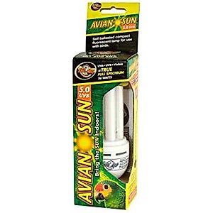 DBDPet Zoomed AvianSun 5.0 UVB Compact Flourescent Lamp 26W (1 Pack) - Includes Attached Pro-Tip Guide
