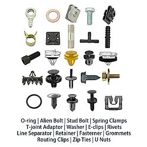 Autobahn88 Rear Back Door Stop Rubber Grommet Cushion, compatible with Toyota RAV4 (OEM: 9054109108) (Pack of 10)