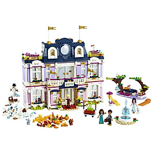 LEGO Friends Heartlake City Grand Hotel 41684 Building Kit; Includes Emma, Stephanie, River and Amelia Mini-Dolls; New 2021 (1,308 Pieces)