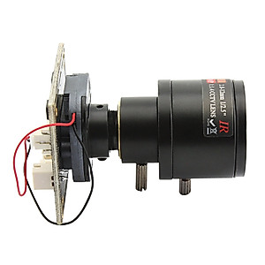 ELP 2mp High Speed USB Camera Module with Manual Zoom Lens Mini 1080p Variable Focus USB Camera for Computer UVC USB2.0 Embedded Video Industrial Webcam Board for Close-up Image