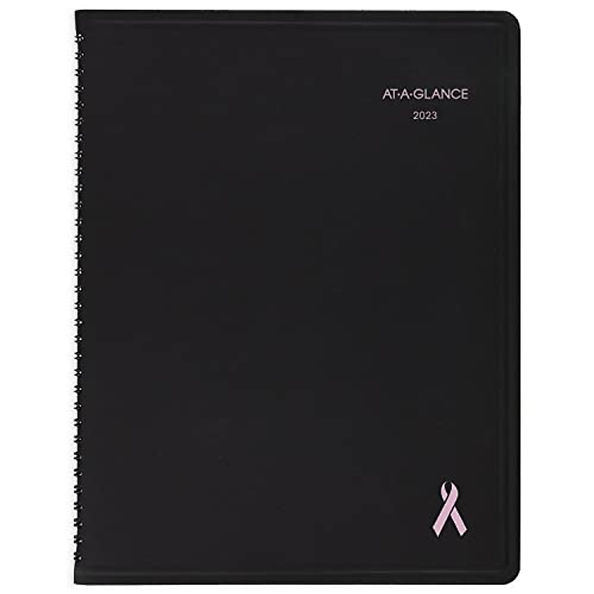 AT-A-GLANCE 2023 Monthly Planner, 8-1/4" x 11", Large, QuickNotes, City of Hope, Monthly Tabs, Pocket, Black (76PN0605)