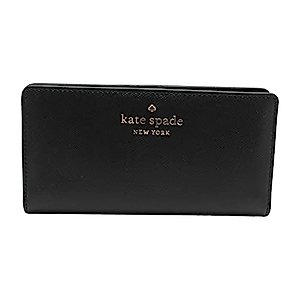 Kate Spade New York Staci Large Slim Bifold Wallet Black