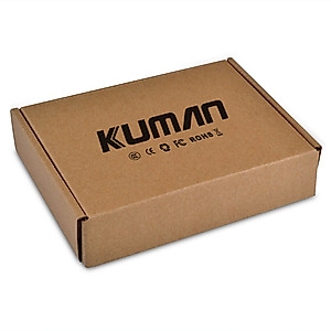 kuman 120pcs Breadboard Jumper Wires for Arduino Raspberry Pi 3 40pin Male to Female, 40pin Male to Male, 40pin Female to Female Ribbon Cables Kit Multicolored Pack K45