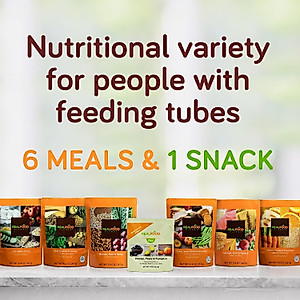 Real Food Blends Beef, Potatoes & Spinach - Pureed Food Meals for Tube Feeding with Protein, Vegetables & Fruits - 330 Calories for Lunch & Dinner - 9.4 oz (Pack of 12)