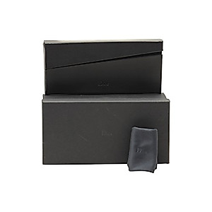 Dior Homme BlackTie272S 086A9 Sunglasses Men's Dark Havana/Blue Lens Square 50mm