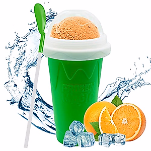 Slushy Cup Slushy Maker Cup TIK TOK Frozen Magic Squeeze Cup - Quick Cool Slushy Milk Shake Ice Cream Smoothies Cup